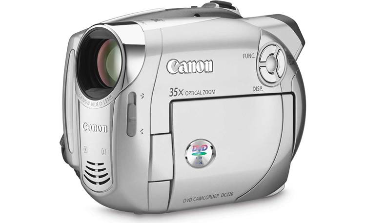 Canon DC220 DVD camcorder at Crutchfield