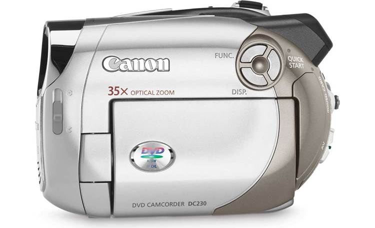 Canon DC230 DVD camcorder at Crutchfield