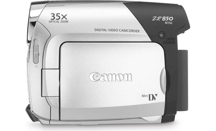 Canon ZR850 Mini DV digital camcorder at Crutchfield