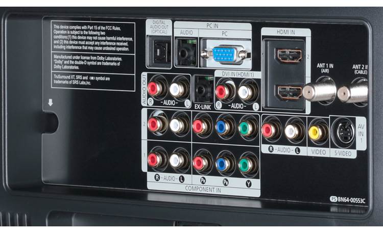 Samsung LN-T4671F 46" 1080p LCD HDTV with 120Hz refresh rate at Crutchfield