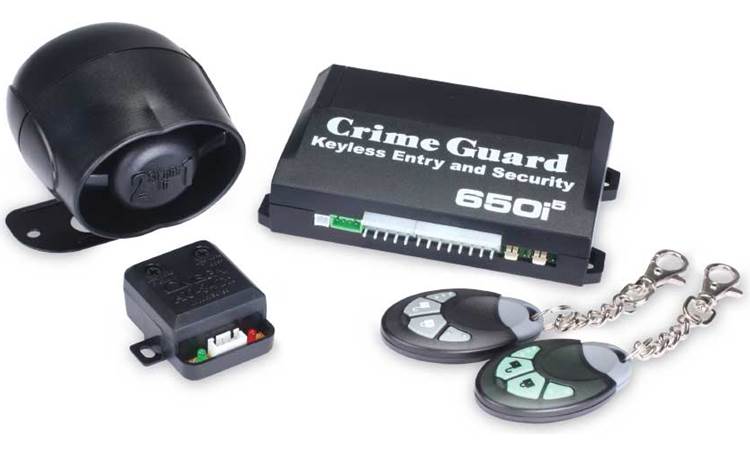 Crime Guard 650i5 Car keyless entry and security system at Crutchfield