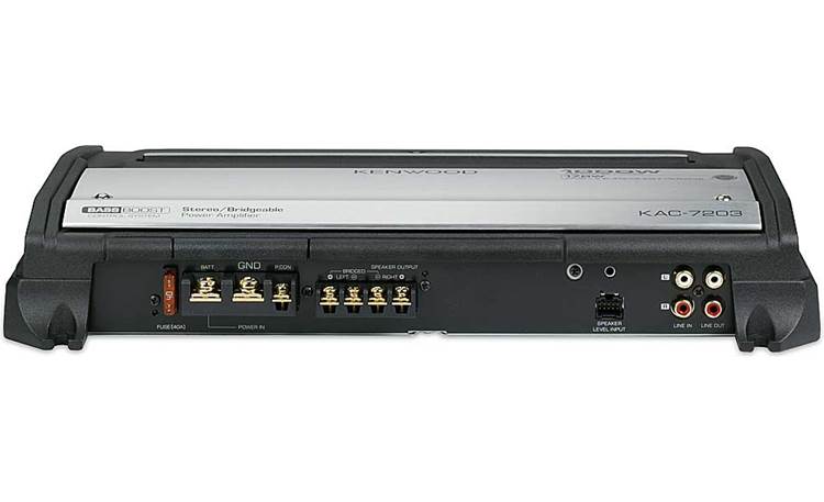 Kenwood KAC-7203 2-channel car amplifier 170 watts RMS x 2 at Crutchfield