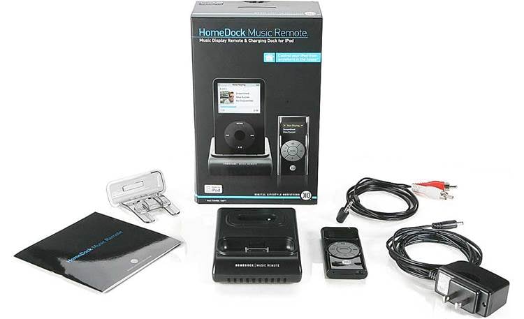 DLO HomeDock Music Remote iPod® dock for audio/video systems plus ...