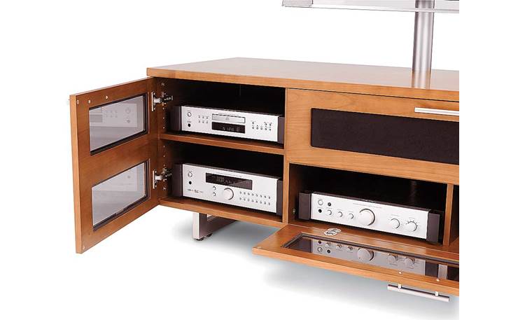 BDI Avion Series 8529 / 8539 (Cherry) 77"-wide lowboy audio/video ...