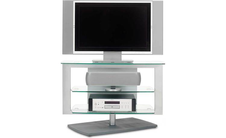 BDI Icon 9423 Swiveling 3-shelf flat-panel TV stand at Crutchfield