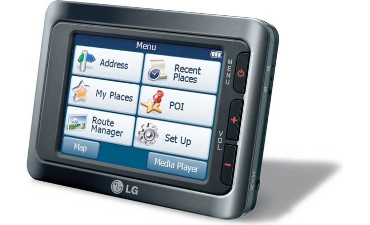 LG LN735 Portable car navigation system at Crutchfield