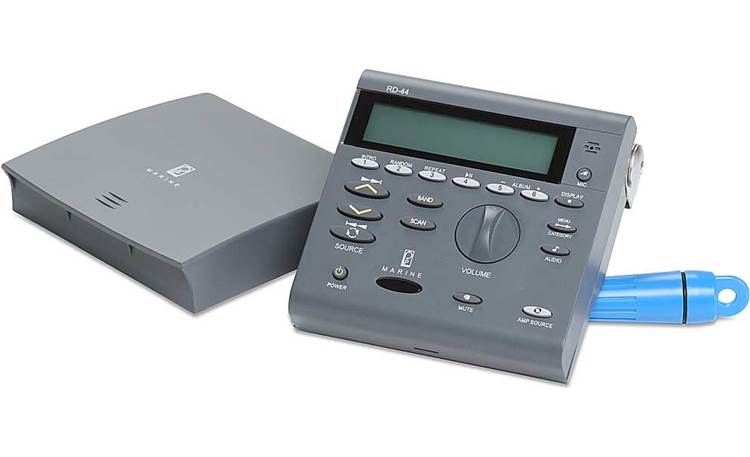 Poly-Planar RD-44 (Gray) Remote control head with display at Crutchfield