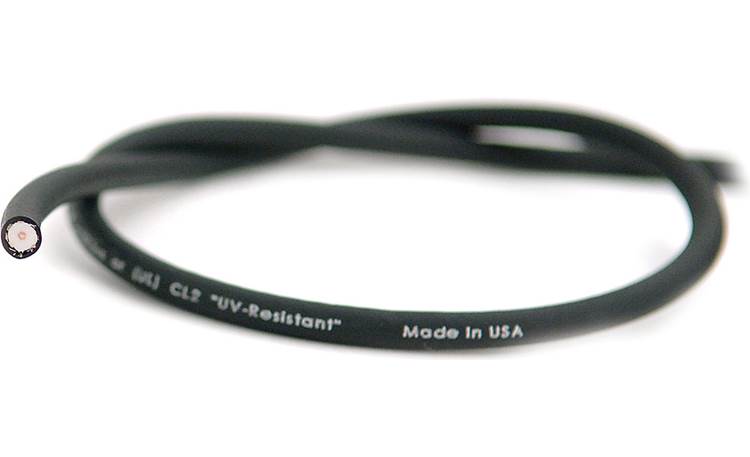 Planet Waves Coaxial Cable (CXSCHD) (100 feet, Black) Bulk cable for ...