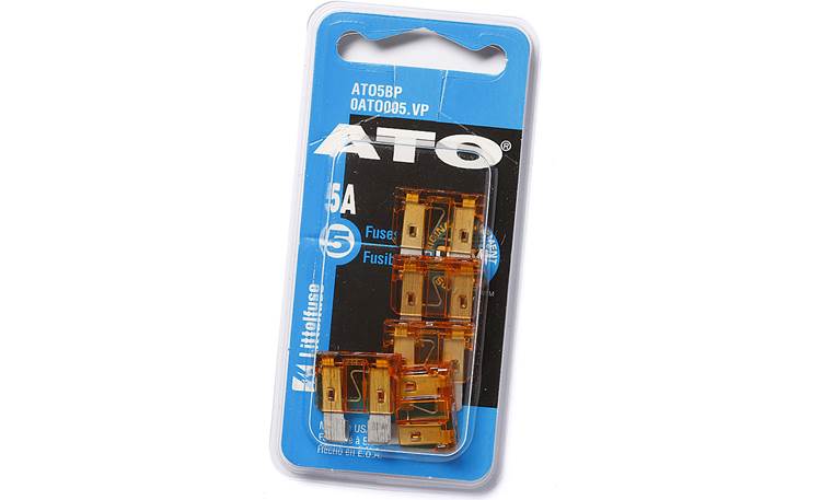 Littelfuse ATO® Blade-style Fuses (5-amp) 5-pack — 11 sizes available at Crutchfield