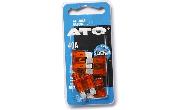 Littelfuse ATO® Blade-style Fuses (40-amp) 5-pack — 11 sizes available ...