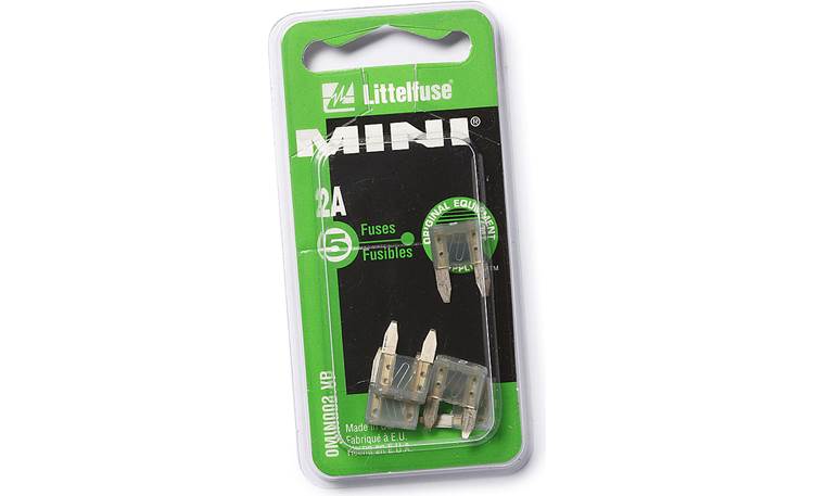 Littelfuse Mini® Blade-style Fuses (2-amp) 5-pack — 10 sizes available ...