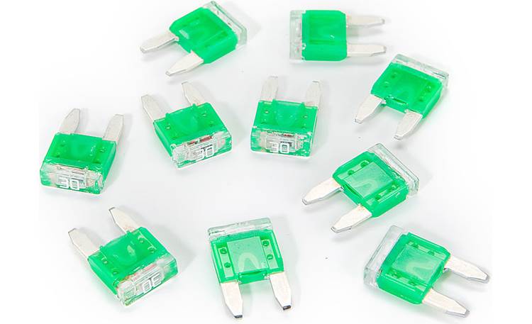 Littelfuse Smart Glow Mini® Blade-style Fuses (30-amp) 10-pack — 3 ...