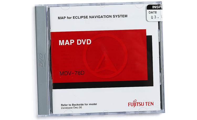 Eclipse MDV-78D 2008 navigation update disc for Eclipse AVN5510/6610 ...