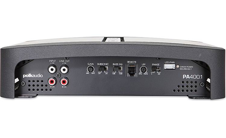 Polk Audio PA400.1 Mono subwoofer amplifier 300 watts RMS x 1 at 2 ohms ...