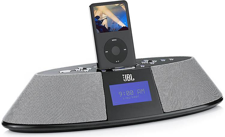 JBL On Time™ 400iHD AM/FM/HD Radio™ with iPod® dock at Crutchfield