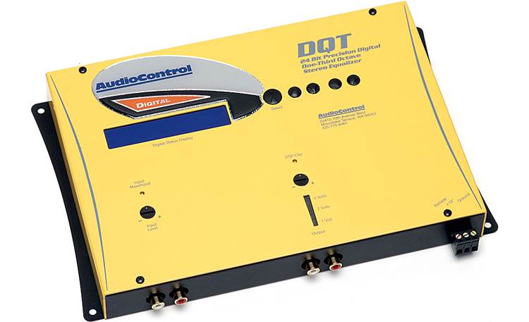 AudioControl DQT (Silver) 2-channel digital equalizer at Crutchfield