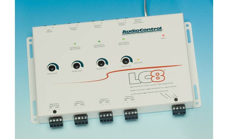 AudioControl LC8 (White) 8-channel line output converter for adding ...