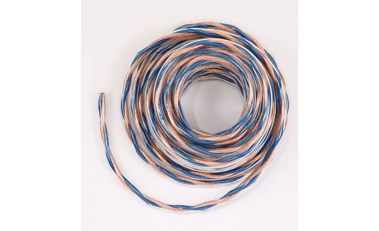 StreetWires 12-gauge Ultra Cable™ Speaker Wire Clear/trans blue jacket ...