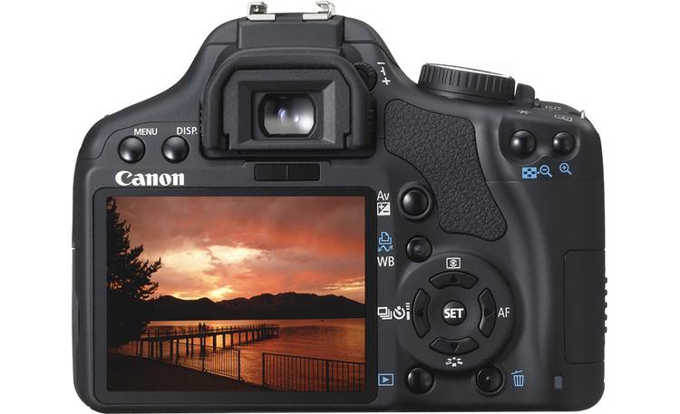 Canon EOS Digital Rebel XSi Kit (Black) 12.2-megapixel digital SLR ...