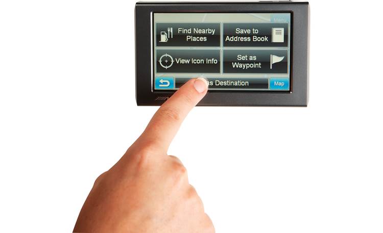 Alpine PND-K3 Portable car navigator with Bluetooth® at Crutchfield