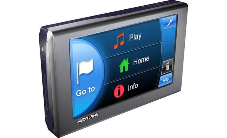 Alpine PND-K3msn Portable car navigator with MSN® Direct at Crutchfield