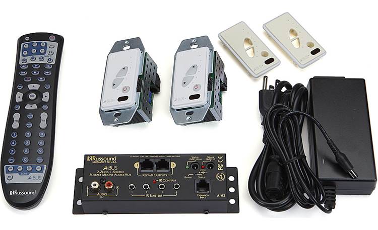 Russound A-S320 Single-source, 2-zone Audio System Multi-room music ...