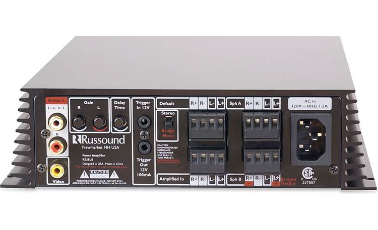 Russound R235LS 2-channel amplifier for "local" sources in a multi-room ...