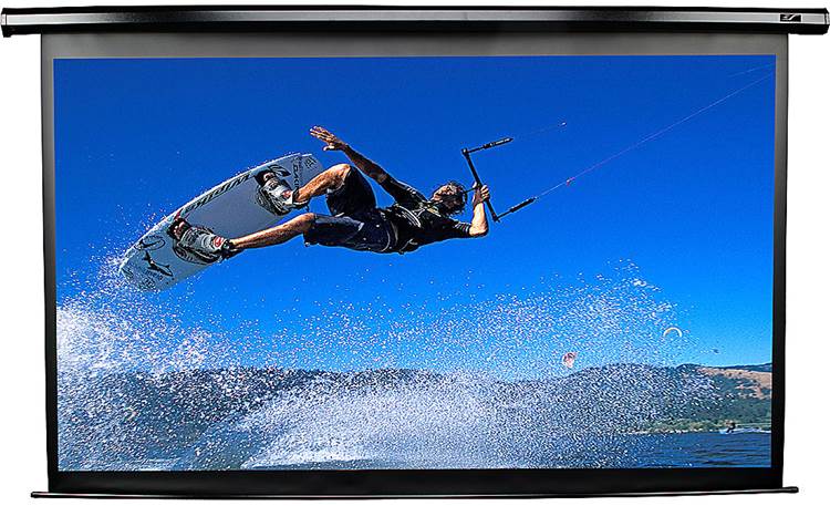 Elite Screens Vmax92UWH2 92" motorized, retractable projection screen ...