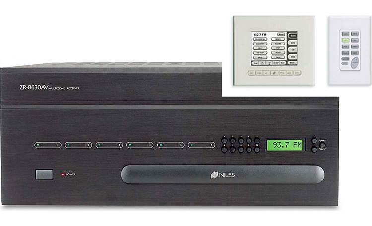 Niles 8-source, 6-room Audio/Video System Hideaway system with in-wall ...