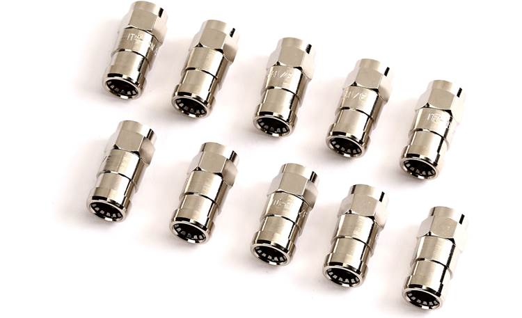 AudioQuest F-Type Connectors (10-pack) at Crutchfield