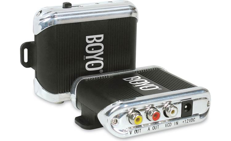 Boyo VTX100 Wireless video transmitter/receiver system at Crutchfield