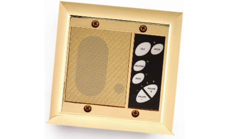 On-Q inQuire™ Patio Intercom Unit (Shiny Brass) at Crutchfield
