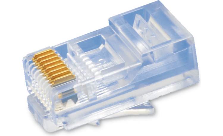 On-Q EZ-RJ45 Single modular RJ-45 Ethernet plug at Crutchfield
