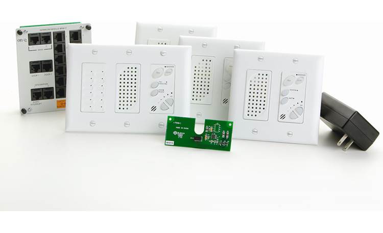 On-Q inQuire™ Four-location Intercom Kit (White) at Crutchfield