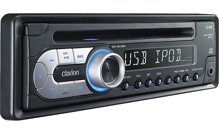 Clarion CZ209 CD receiver at Crutchfield