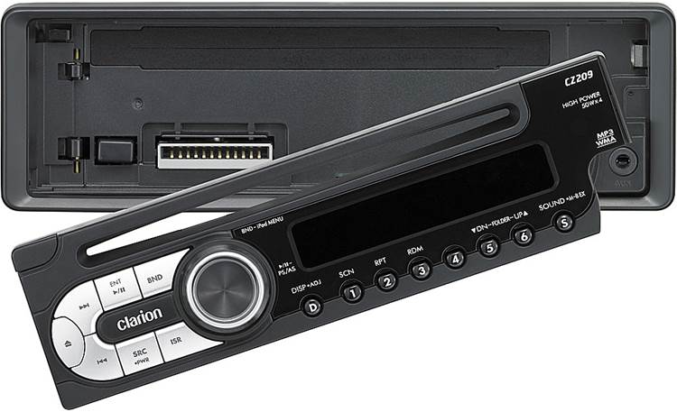 Clarion CZ209 CD receiver at Crutchfield