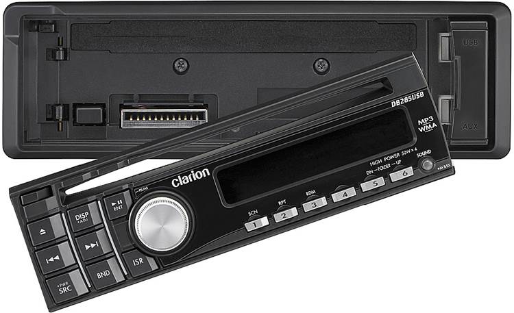 Clarion DB285USB CD receiver at Crutchfield
