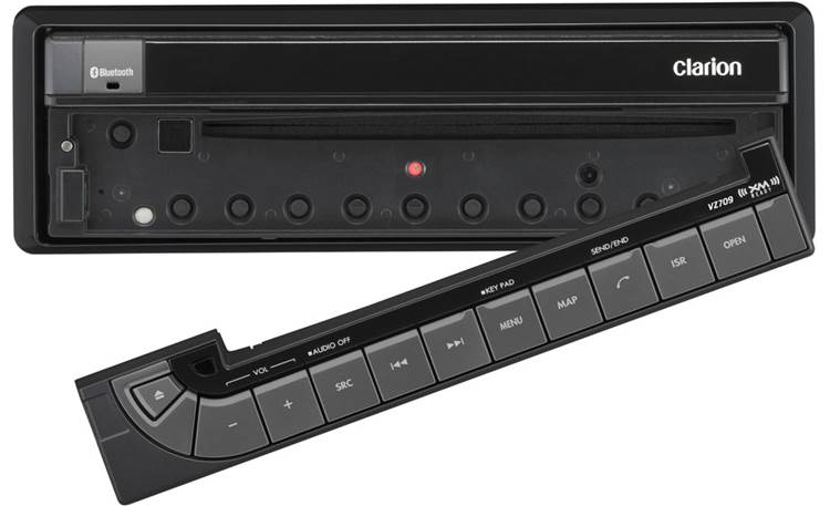 Clarion VZ709 DVD receiver at Crutchfield