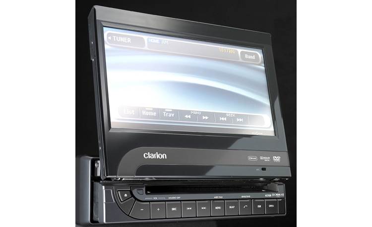 Clarion VZ709 DVD receiver at Crutchfield
