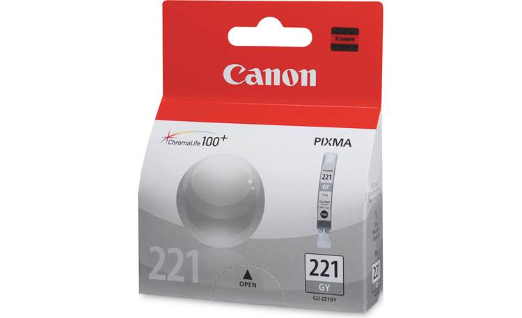 Canon CLI-221 Gray ink tank for use with compatible Canon printers at ...