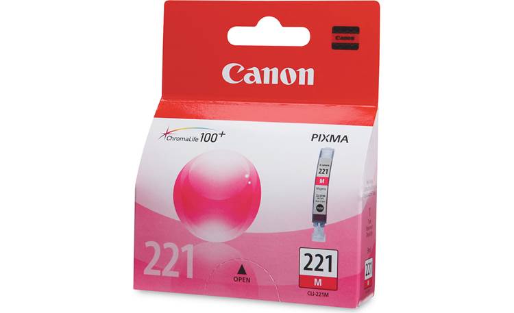 Canon CLI-221 (Magenta) Magenta ink tank for use with compatible Canon ...