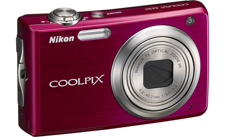 Nikon Coolpix S630 (Jet Black) 12-megapixel digital camera with 7X ...