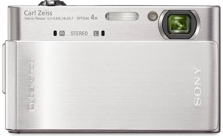 Sony Cyber-shot® DSC-T900 (Silver) 12.1-megapixel digital camera with 4X optical zoom at Crutchfield