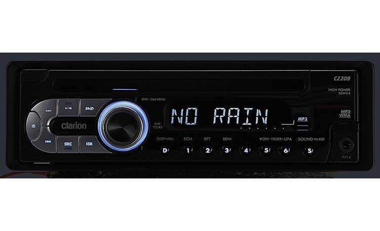 Clarion CZ209 CD receiver at Crutchfield