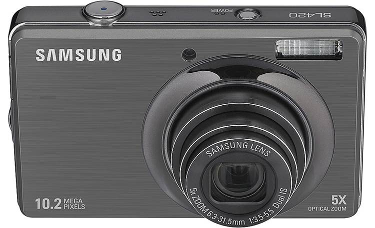 Samsung SL420 (Black) 10.2-megapixel digital camera with 5X optical ...