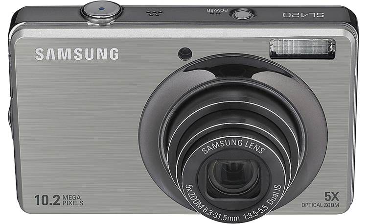 Samsung SL420 (Black) 10.2-megapixel digital camera with 5X optical ...