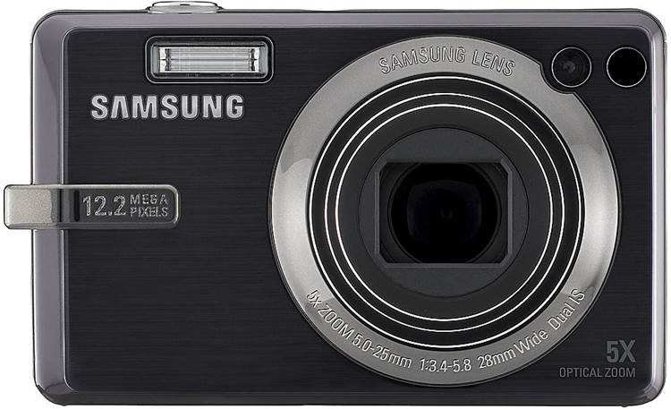 Samsung SL820 (Black) 12.2-megapixel digital camera with 5X optical ...