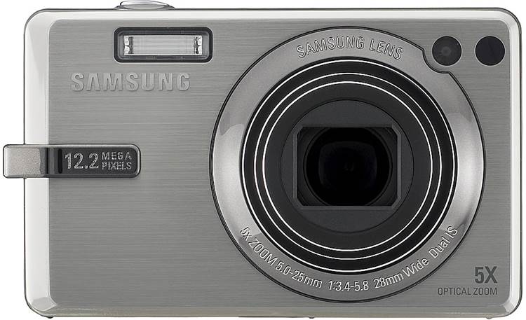 Samsung SL820 (Silver) 12.2-megapixel digital camera with 5X optical ...