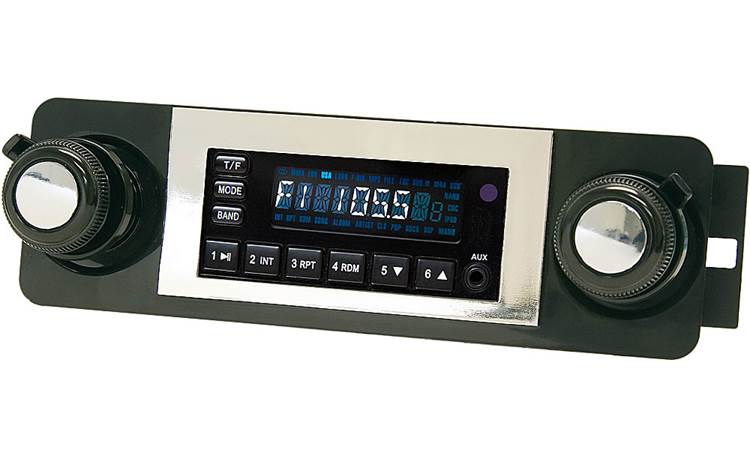 Retrosound Model One Faceplate and Knob Kit (Black) For 1962-65 Chevy ...