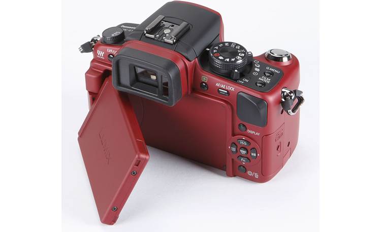 Panasonic Lumix DMC-G1 Kit (Red) 12.1-megapixel digital camera with 14 ...